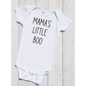Mama’s Little Boo ONESIES® Bodysuit, 1st Halloween Baby One Piece ...