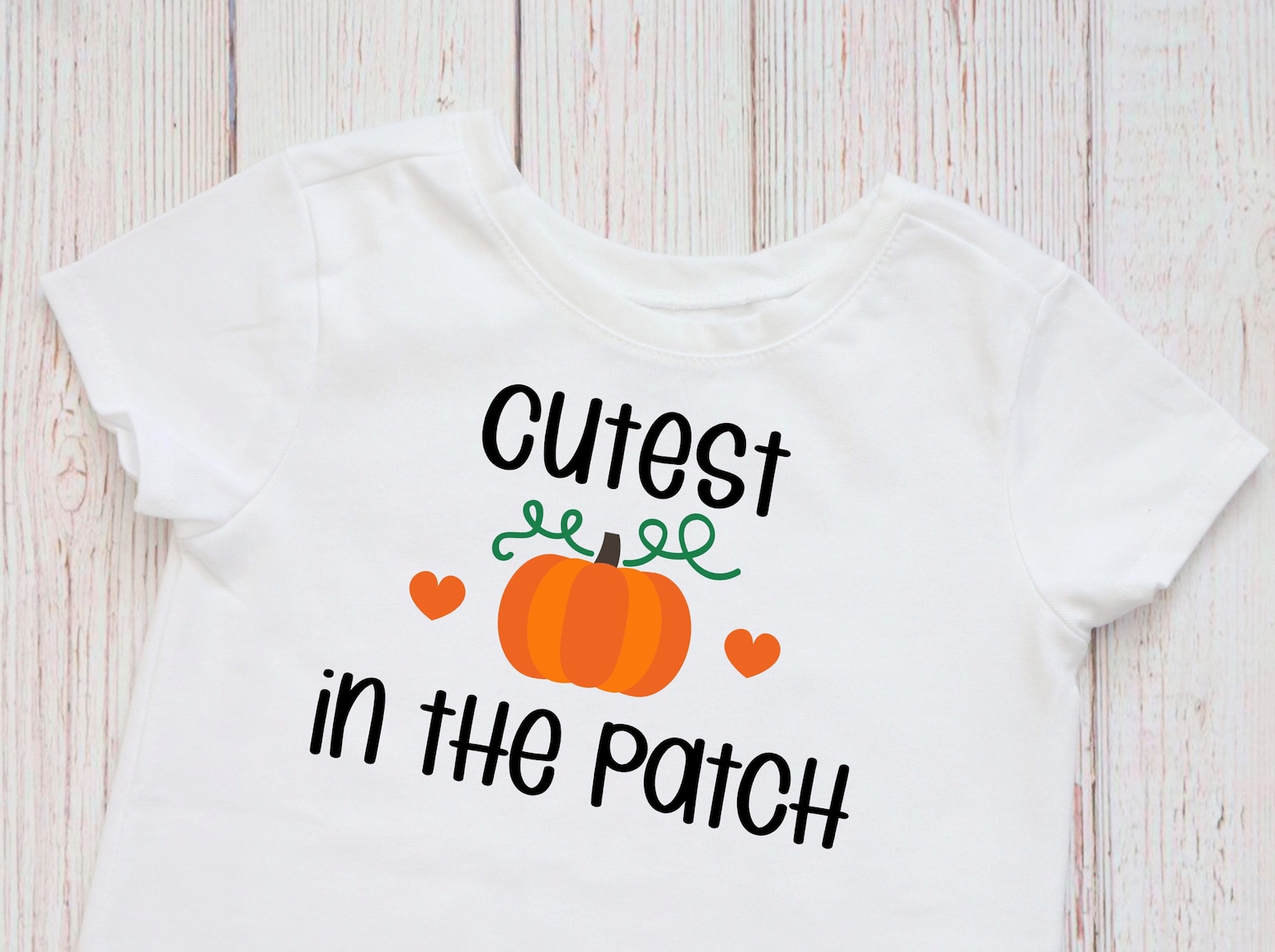 Cutest Pumpkin in the Patch Toddler Shirt, Kid’s Halloween Tee, Little ...