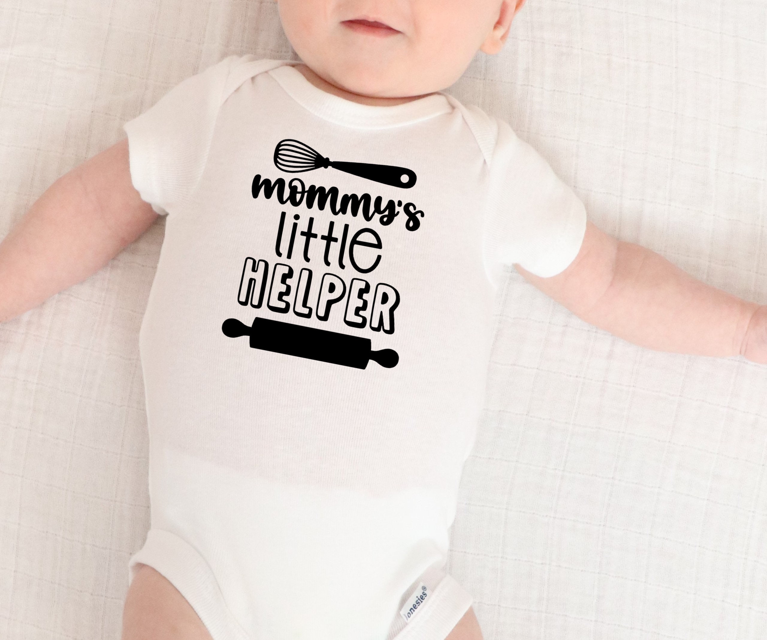 Baking Shirt for Baby, Mommy’s Little Helper Onesies®, Mother’s Day ...