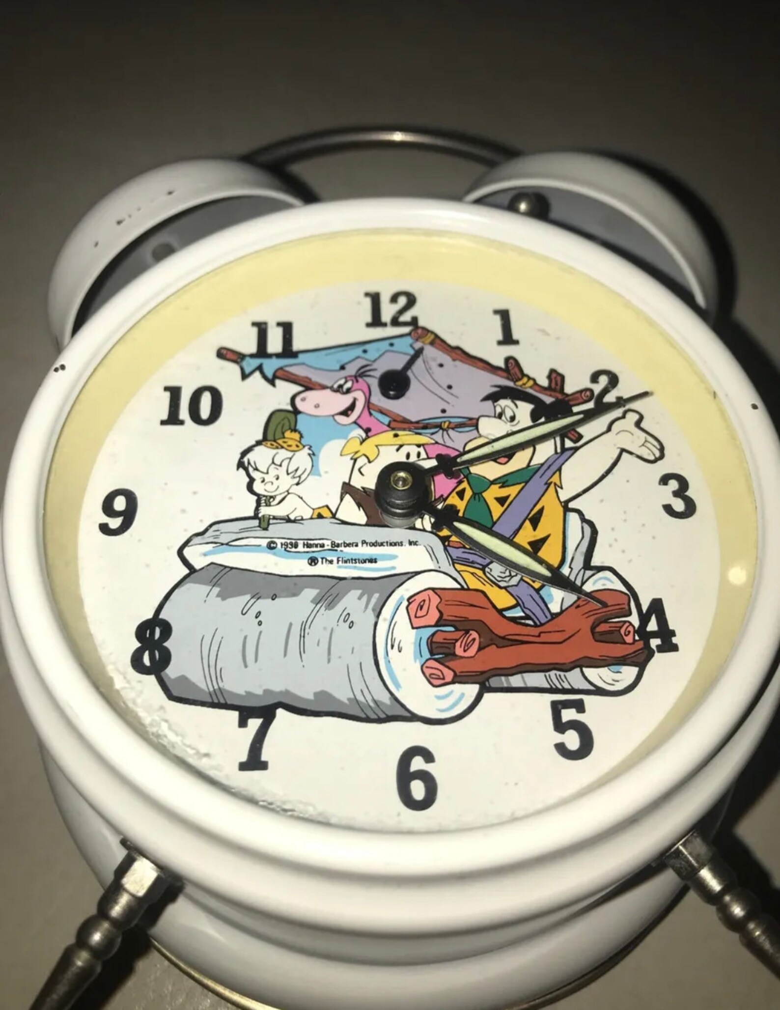 The Flintstones - Vintage Alarm Clock 1990, Rare / Collectible - Etsy UK