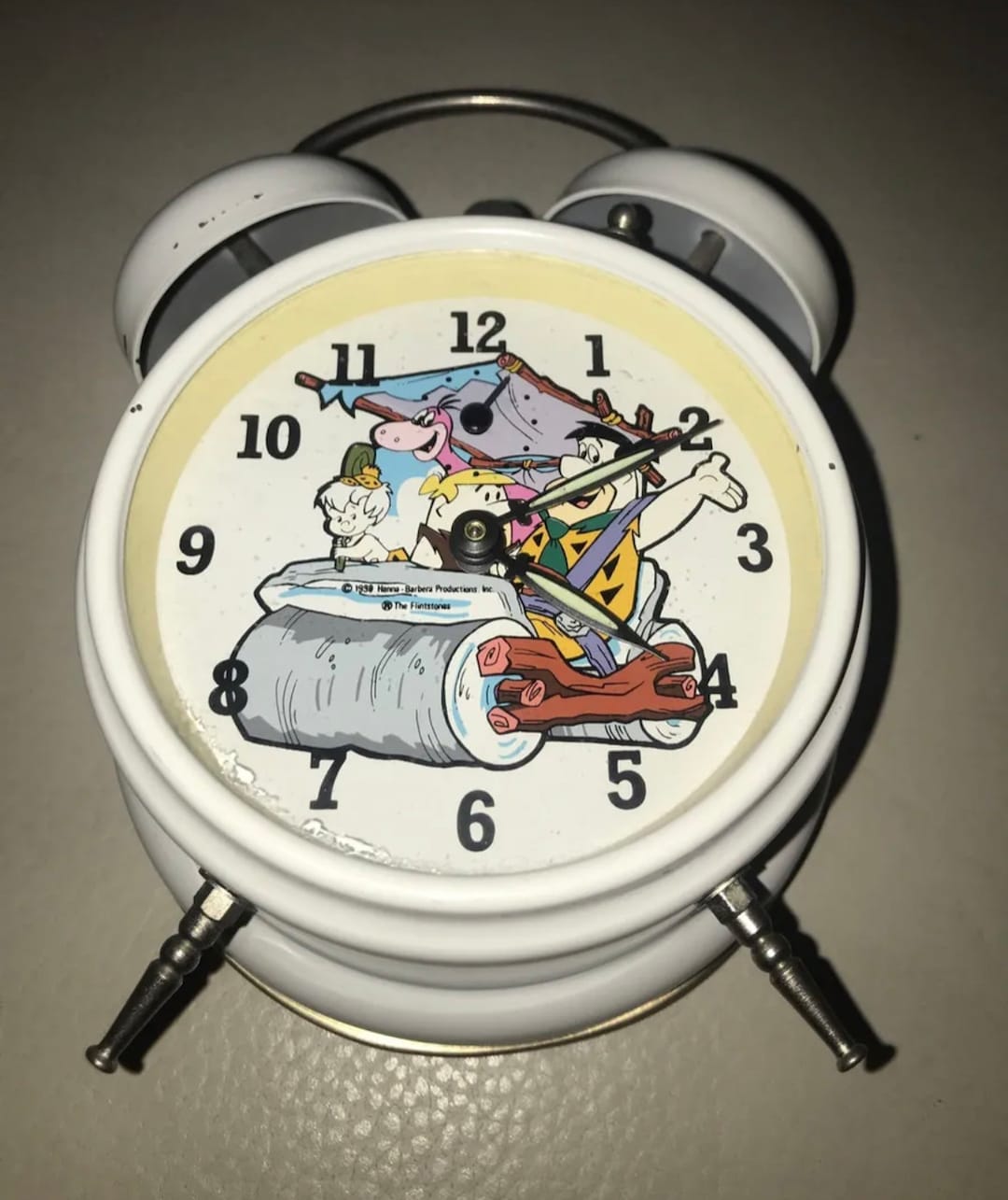 The Flintstones - Vintage Alarm Clock 1990, Rare / Collectible - Etsy UK