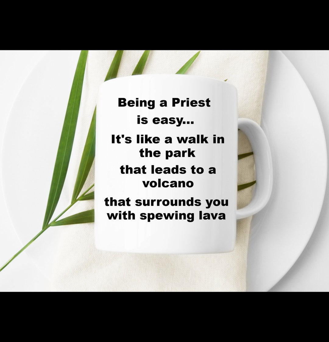 Funny Priest Coffee Mug, Gifts for Priest, Funny Priest Coffee Cup ...