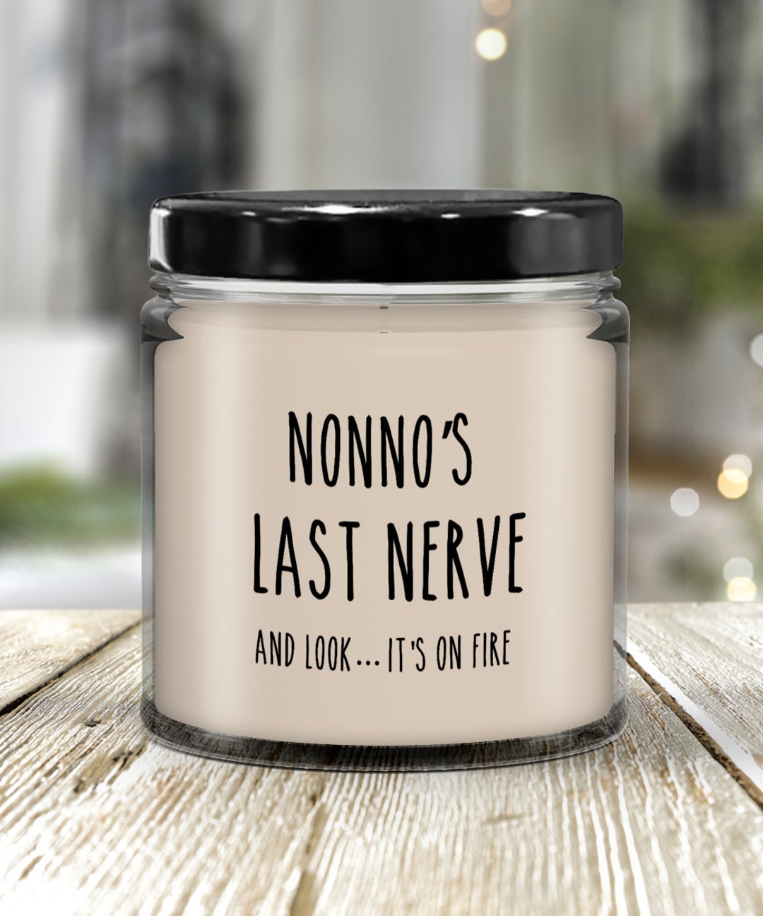 Nonno Gifts, Funny Nonno Gift, Nonno's Last Nerve Candle, Hard to Buy ...