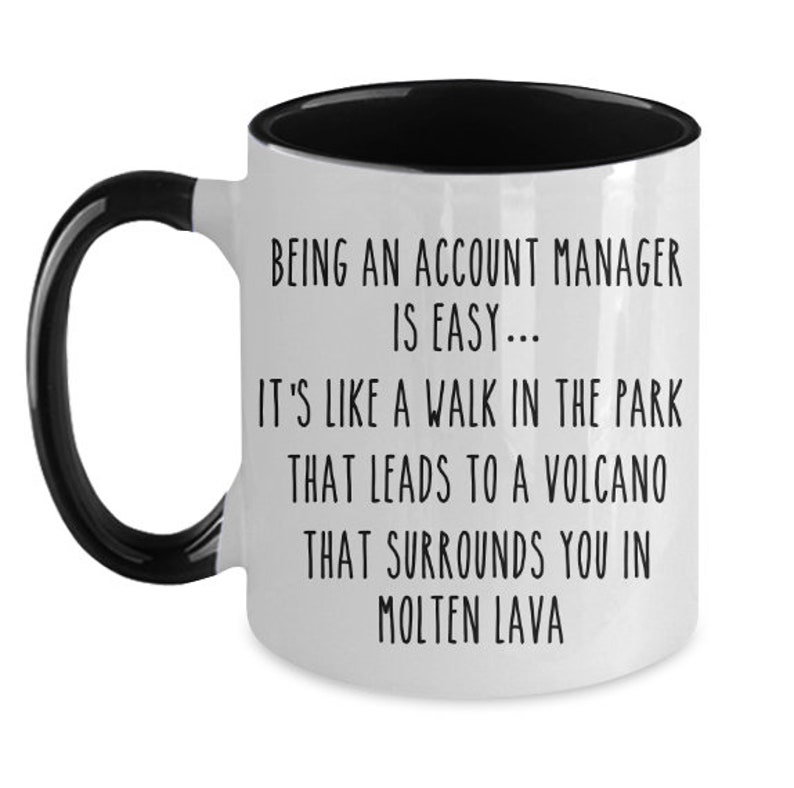 Funny Account Manager Mug, Gift for Account Manager, Funny Account ...