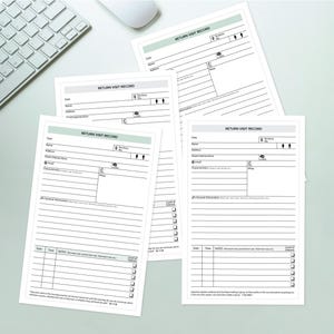 JW Return Visit Records • Return Visit Records • JW Stationary - Etsy