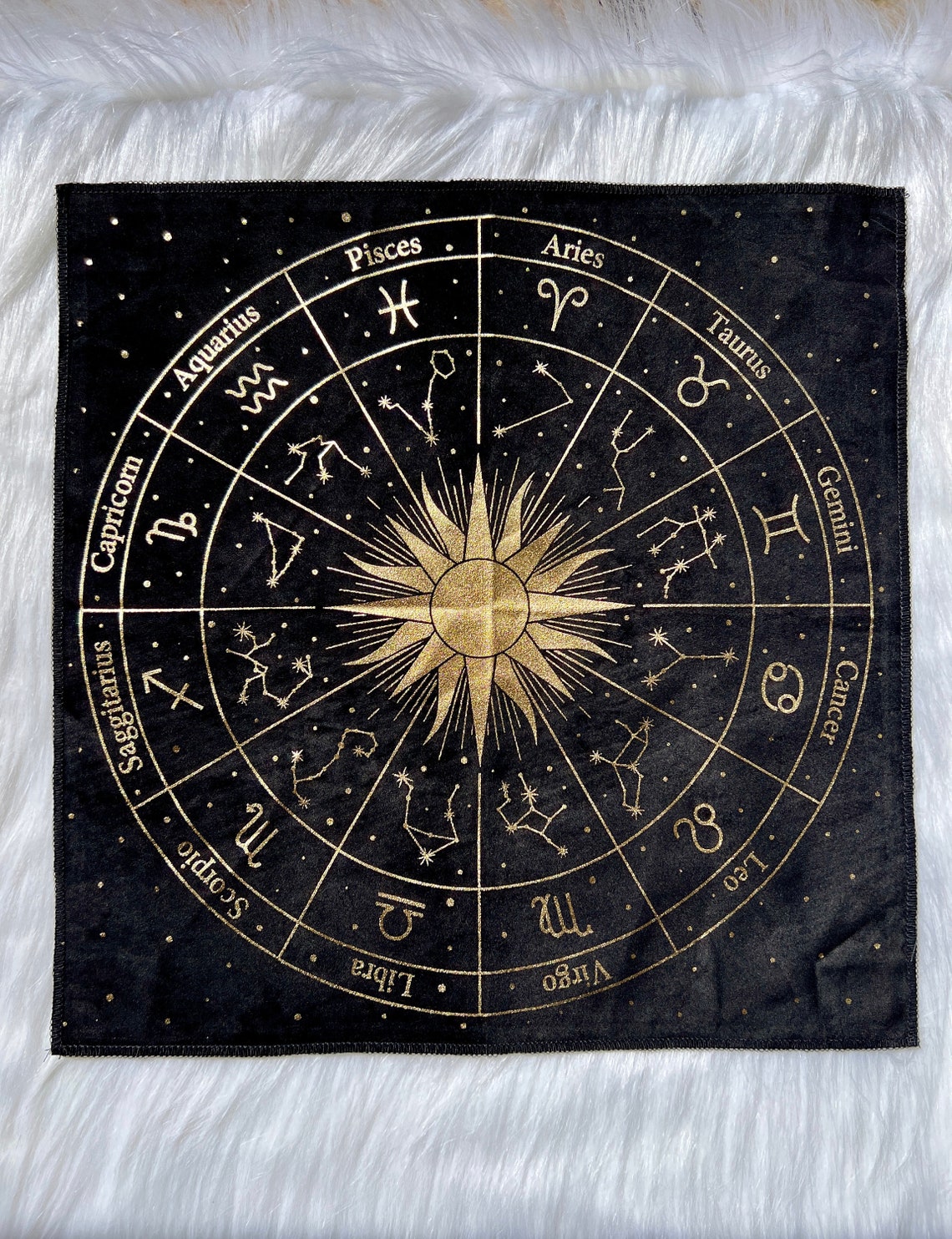 Tarot Cloth, Altar Cloth, Tarot Reader Gift, Tarot Altar Cloth, Velvet ...