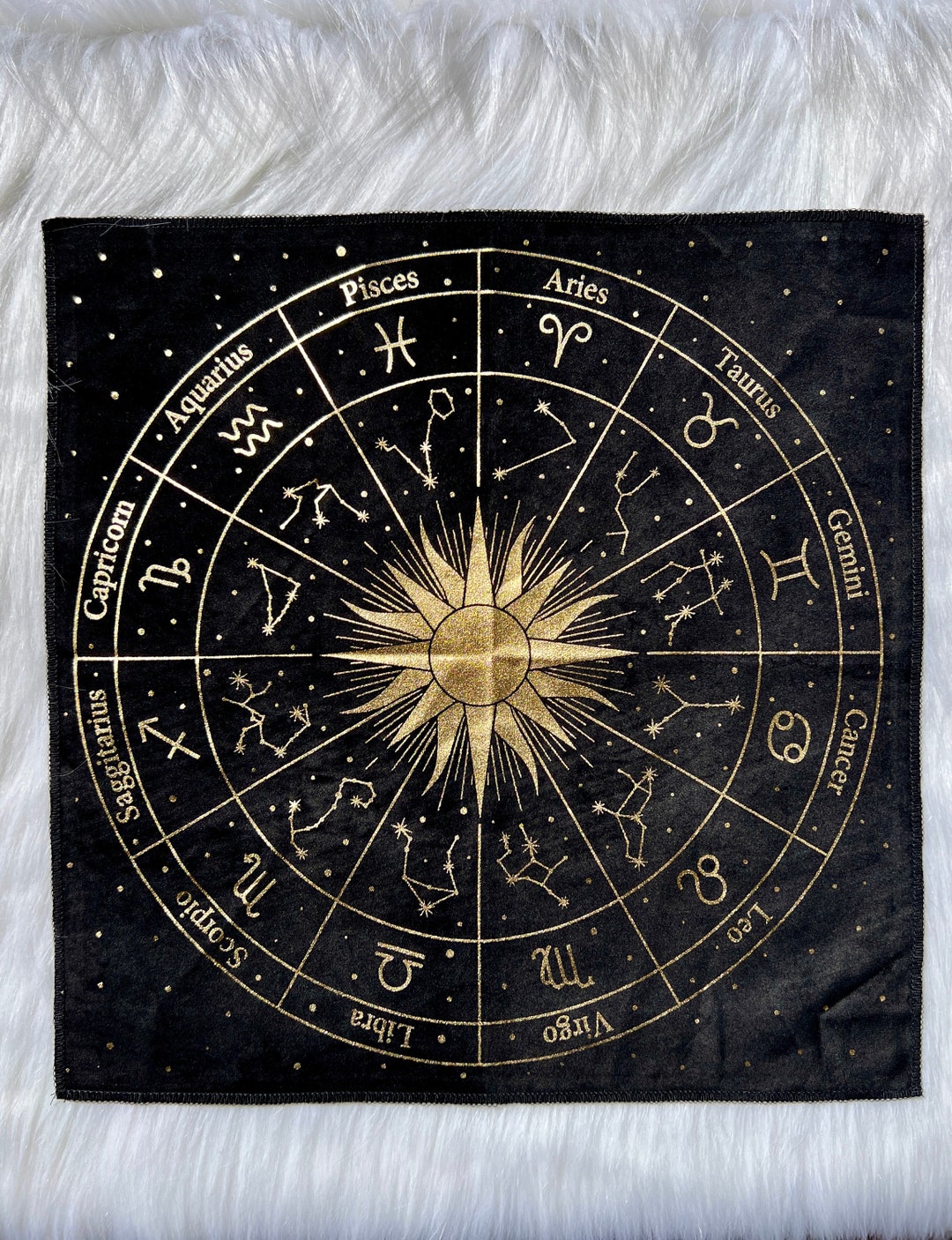 Tarot Cloth, Altar Cloth, Tarot Reader Gift, Tarot Altar Cloth, Velvet ...