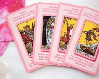 Pink Oracle Deck | Etsy