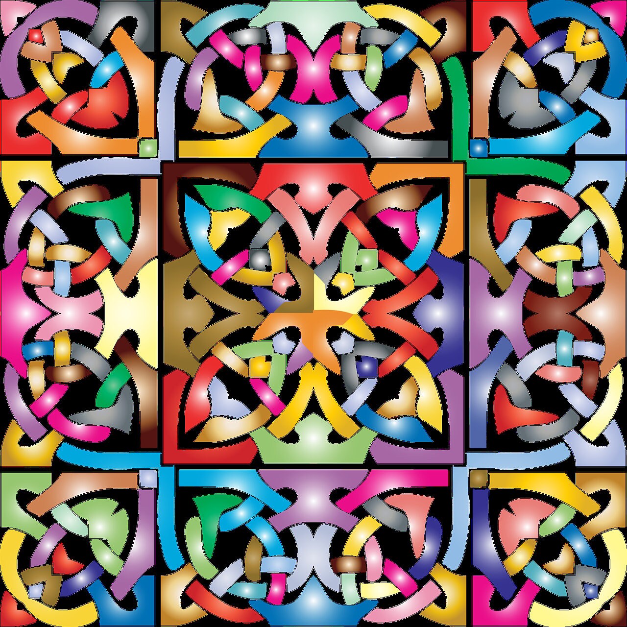 Abstract Designs to Print and Color - Etsy