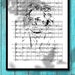 Beethoven Printable Wall Hanging | Instant Download | Printable Poster ...