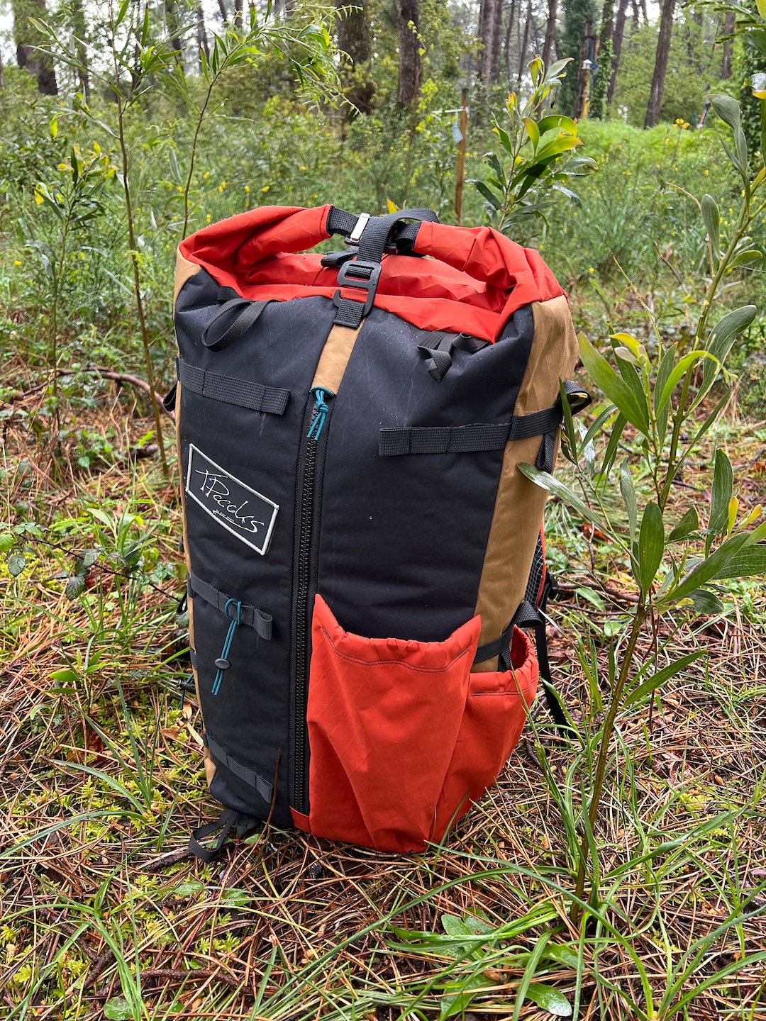 Tpacks "asym", Ultralight Hiking/trekking/climbing/edc Backpack - Etsy