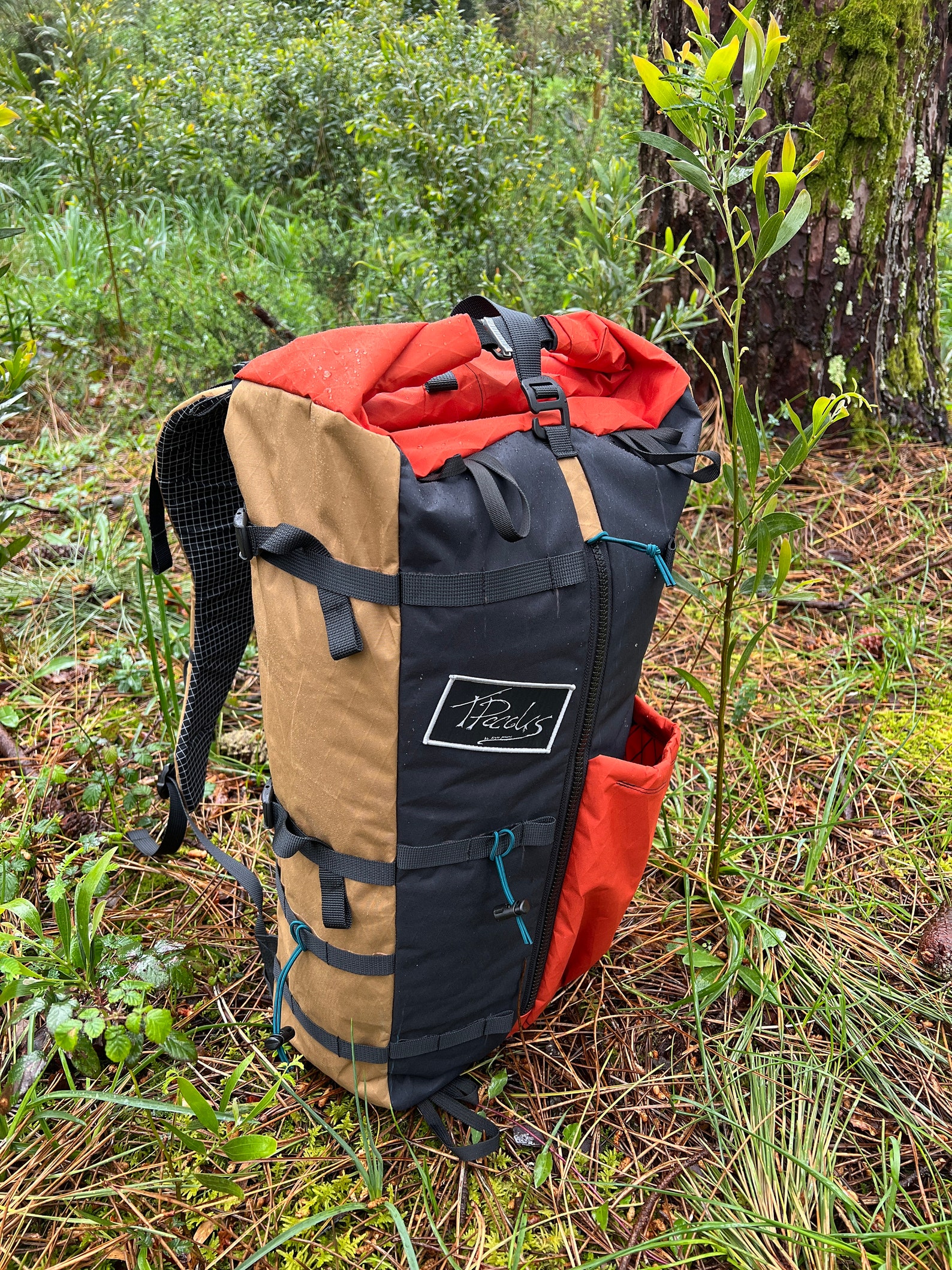 Tpacks "asym", Ultralight Hiking/trekking/climbing/edc Backpack - Etsy