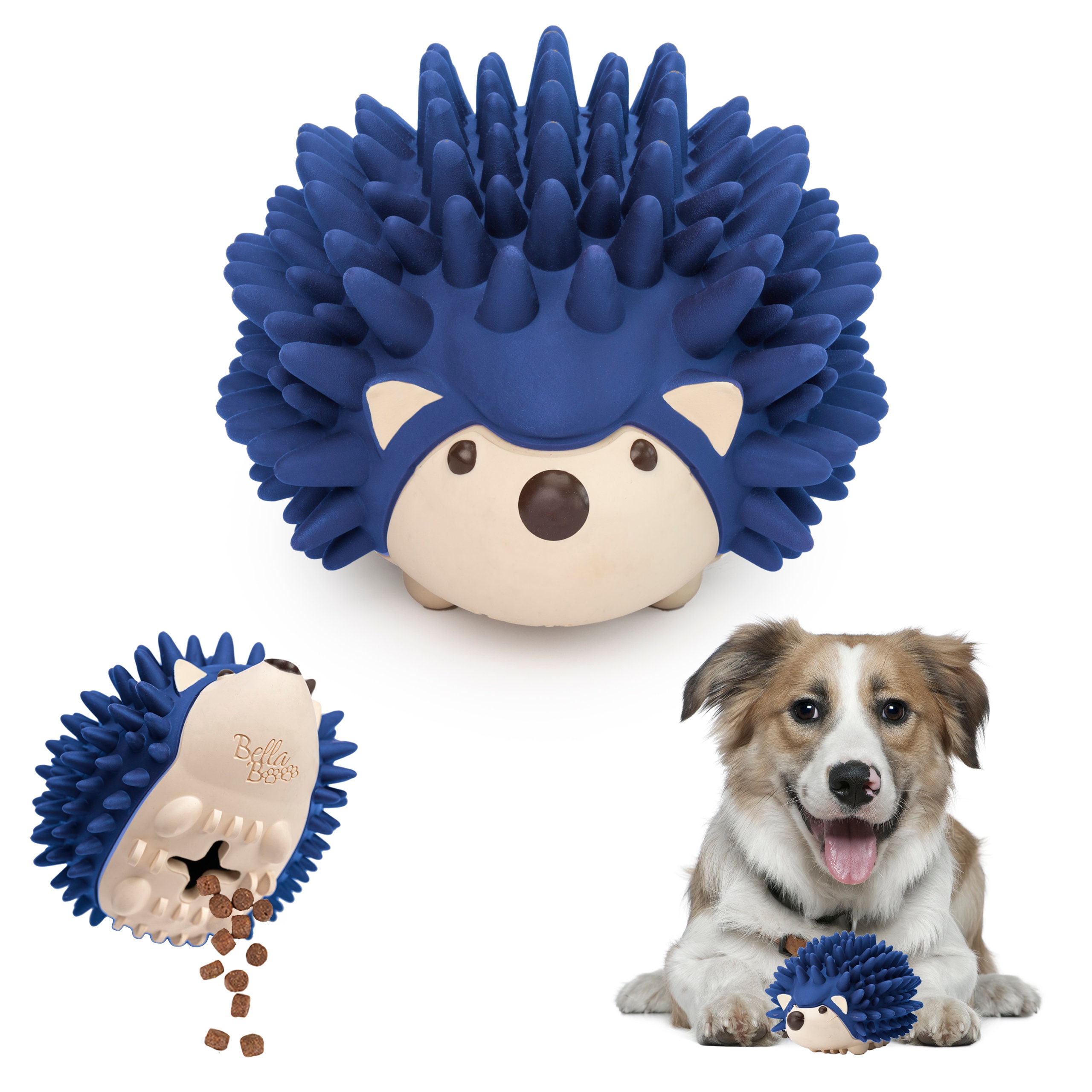 Interactive Dog Toy for Strong Chewers, Freddy Hedgehog All-in-one ...