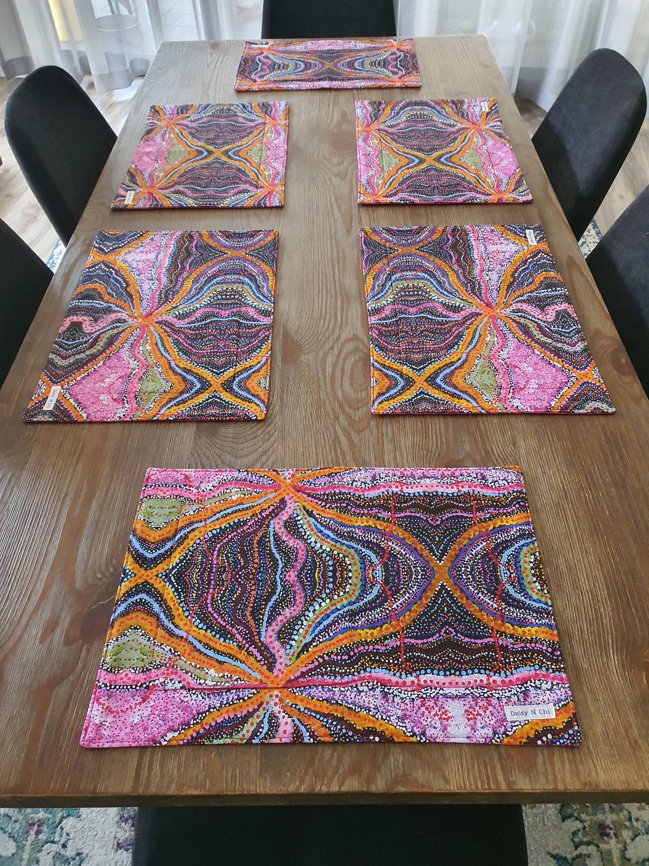Indigenous Placemats native Seed Dreaming Handmade - Etsy Australia