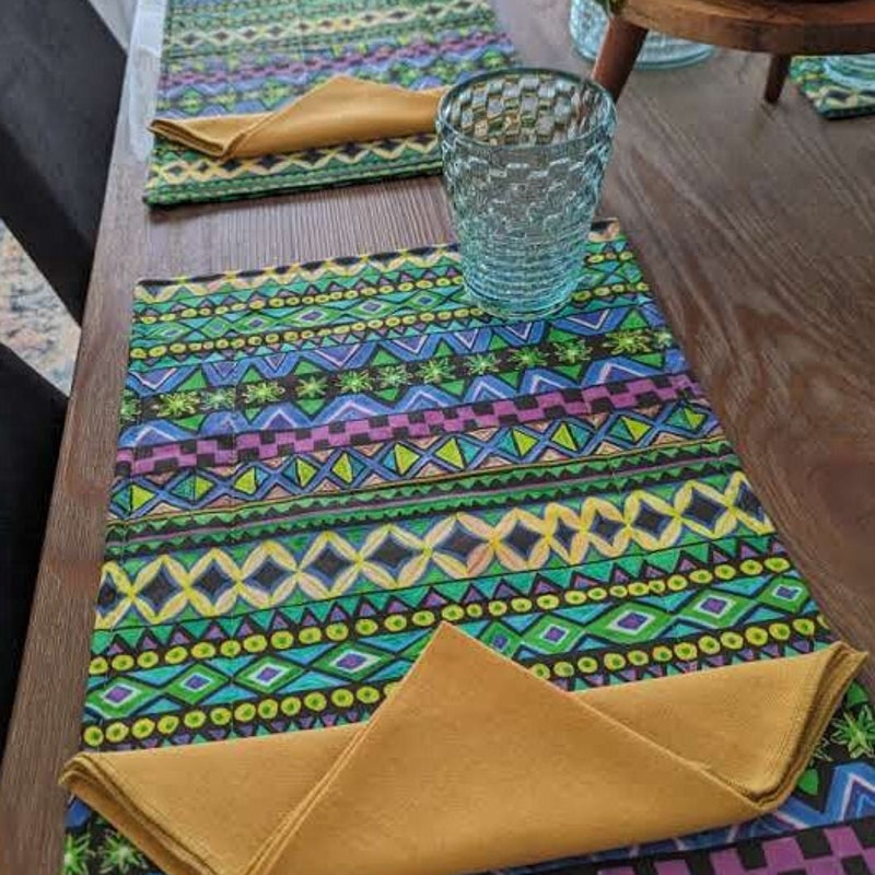 Aztec Placemats - Etsy Australia