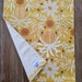 Mustard Wattle Cotton Canvas Table Runner: Australian Native Design - Etsy