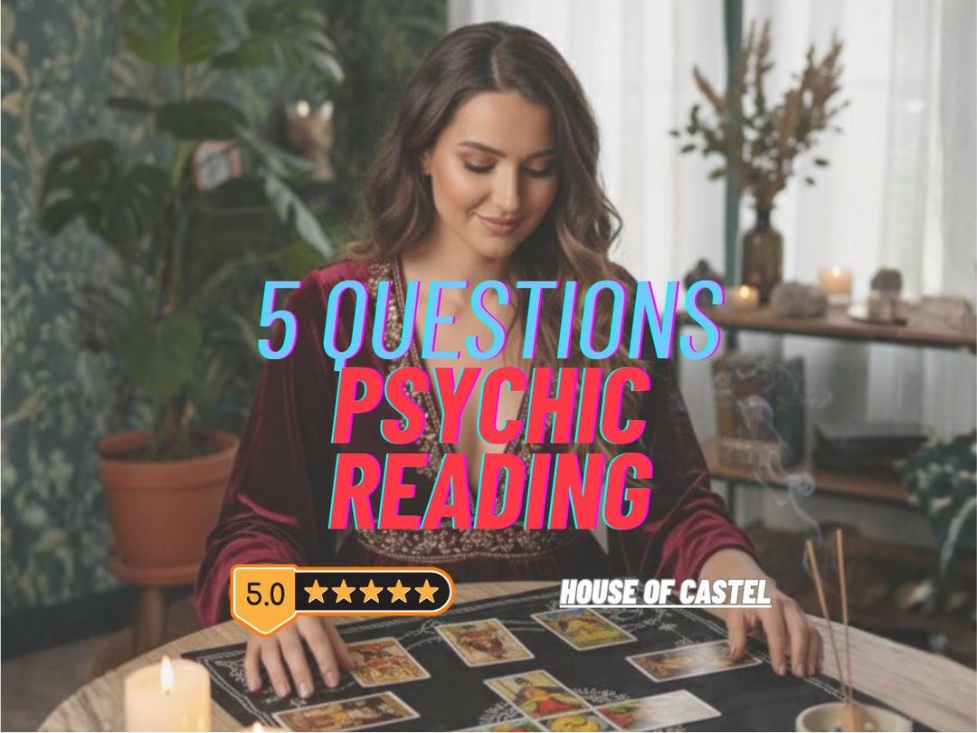 Same Day 5 Question Psychic Reading – Fast Medium Reading, Love ...