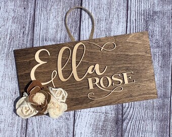 Girls Room Door Sign - Etsy