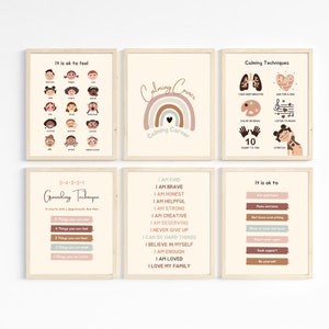 Wall Art for Calming Strategies,school Counselor Office Decor for ...