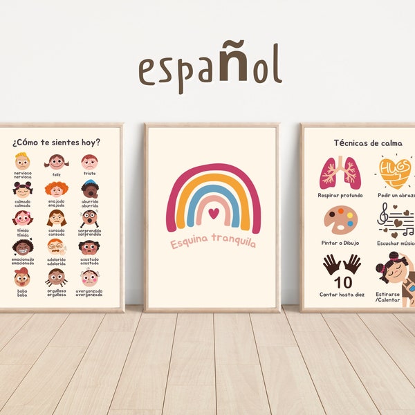 Spanish Poster - Etsy