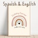 Calm Corner Sign for Spanish Classroom Decor Printable | Etsy