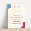 Spanish Classroom Decor, Positive Affirmation Poster for Toddler ...
