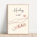 Healing is Not Linear Wall Artmental Health Poster for - Etsy