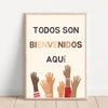Bilingual Spanish Classroom Decor, Printable Poster, Wash Your Hands ...