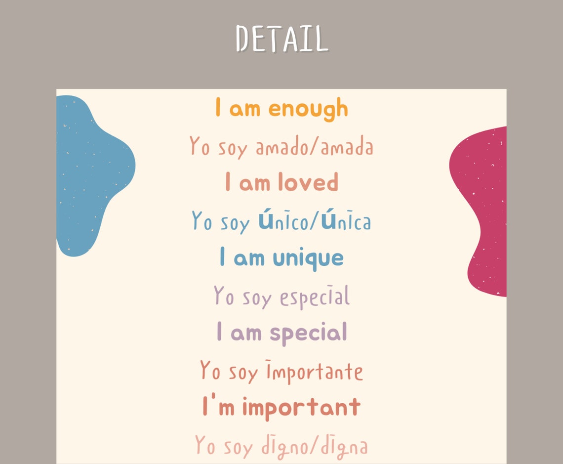 Set of 3 Calm Down Corner Kit for Spanish Kids Printable - Etsy