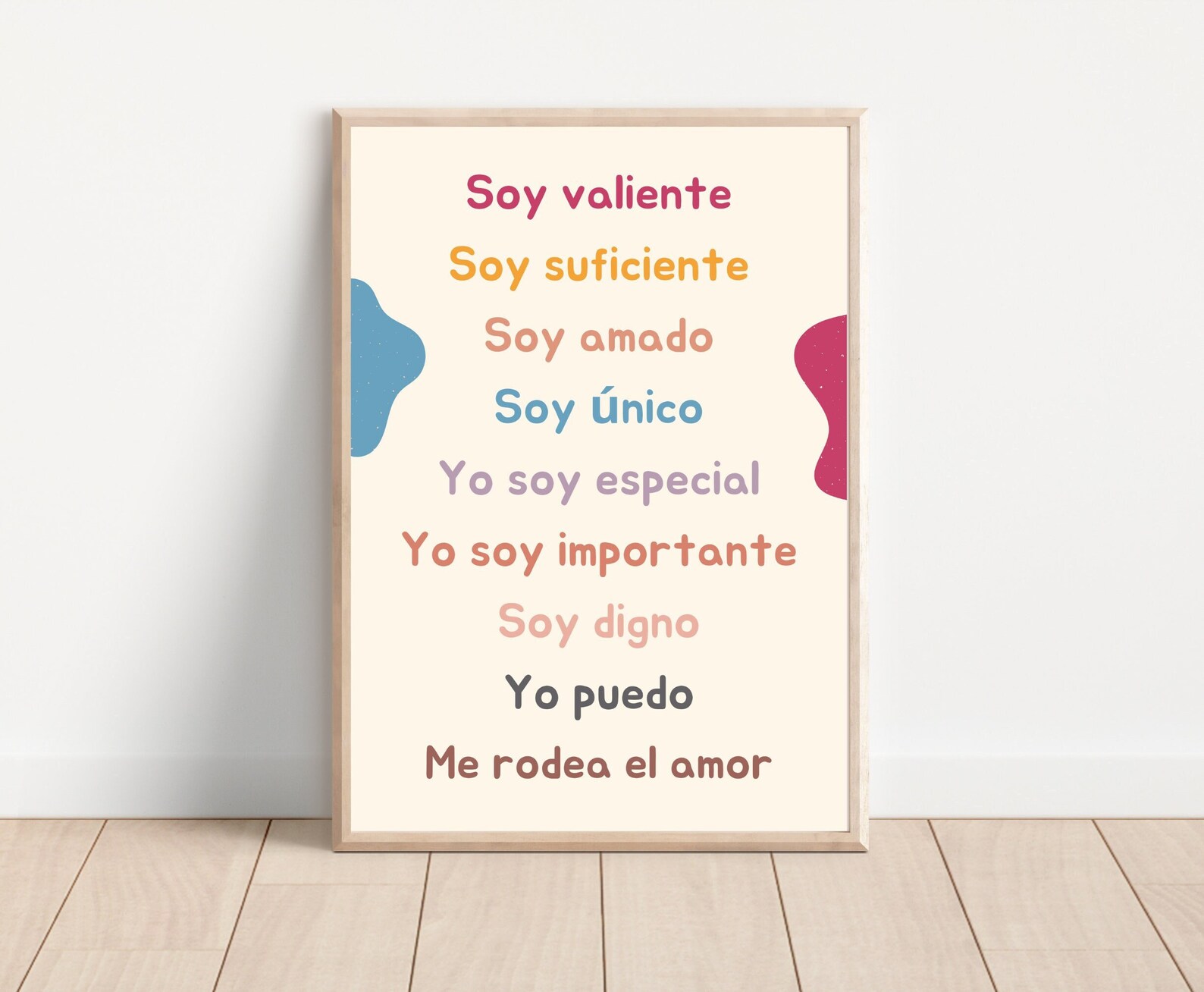 Spanish Classroom Decor Positive Affirmation Poster For | Etsy