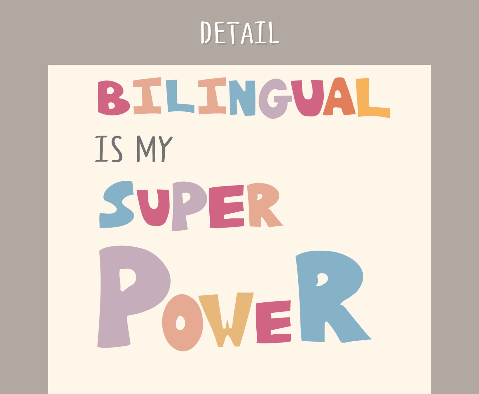 Bilingual Spanish Nursery Wall Art Posterspanish Classroom | Etsy