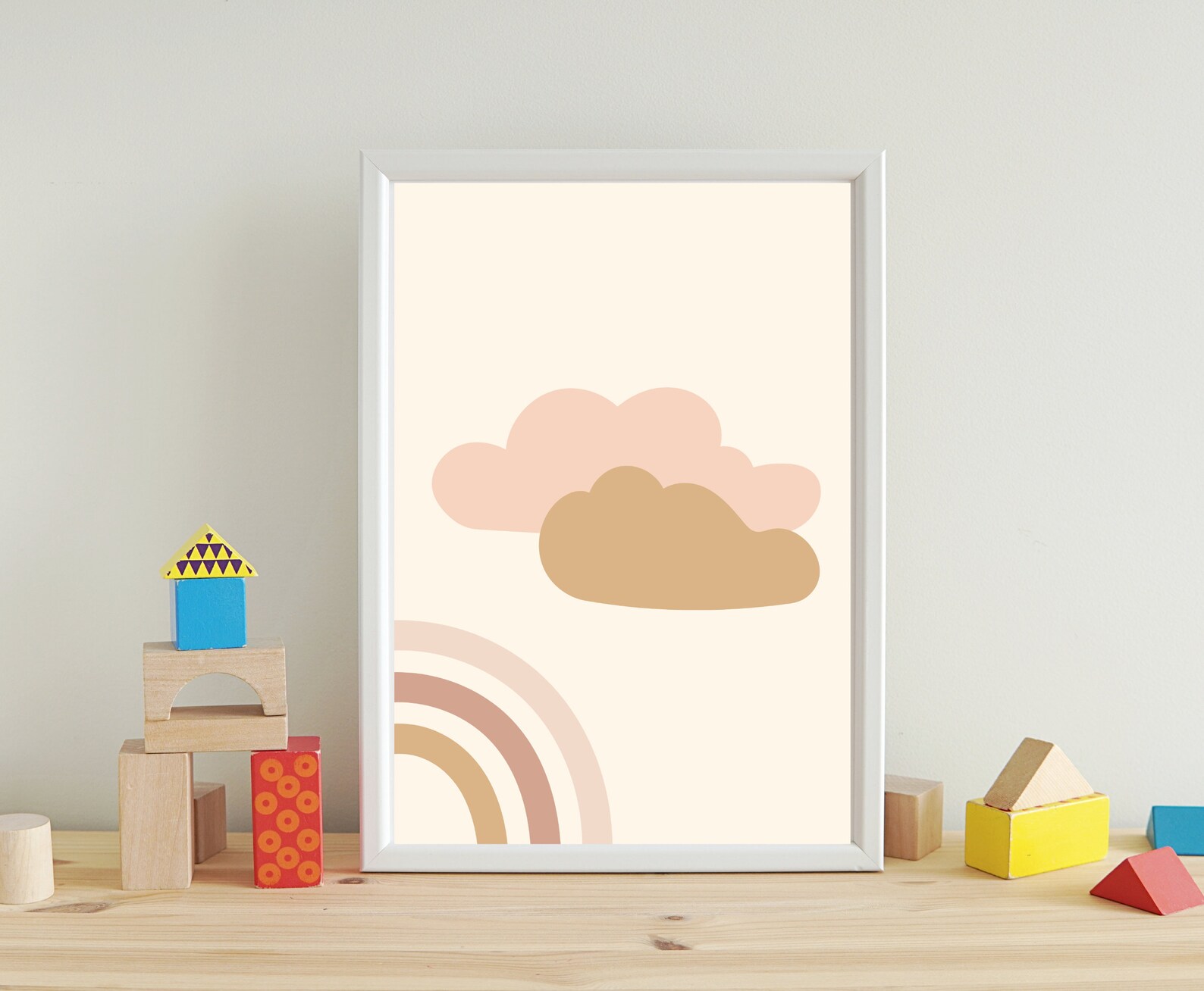 Boho Rainbow Decor 3 Set for Kids Playroom Decor. - Etsy