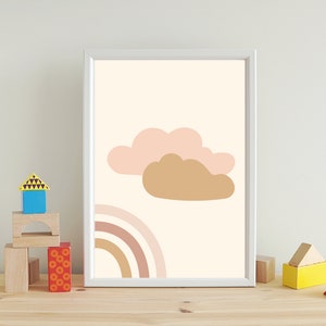 Boho Rainbow Decor 3 Set for Kids Playroom Decor. - Etsy