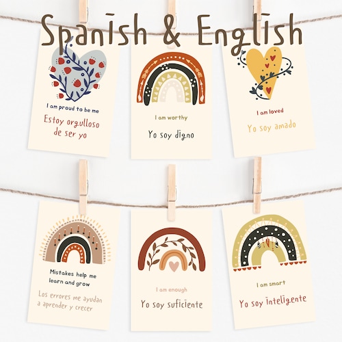 Positive Affirmation Printable Affirmations for Kids - Etsy