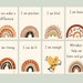 Rainbow Boho Affirmation Cards for Kids , Printable Positive ...