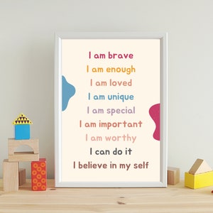 Set of 3 Calm Down Corner for Kids, Learn Feelings, Printable Emotional ...