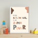 Bilingual Nursery Wall Art Posterboho Classroom Decor - Etsy