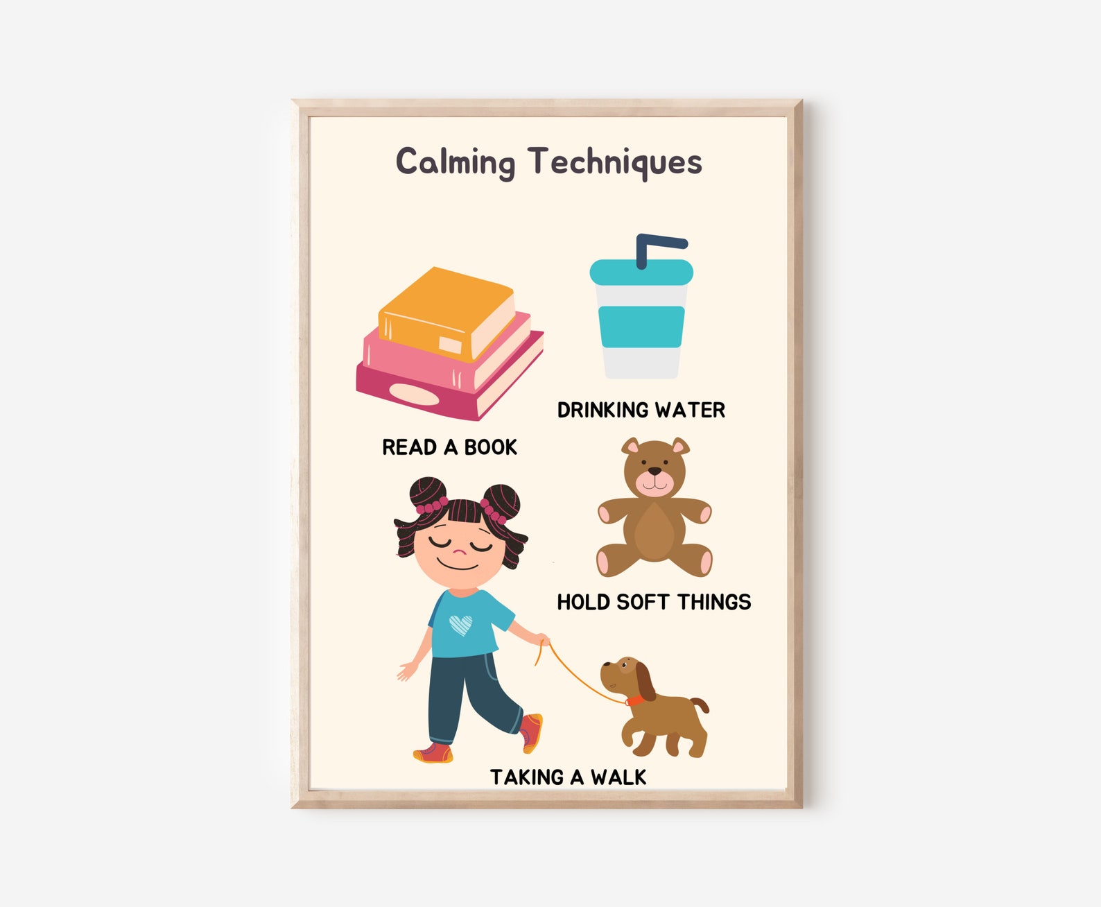 Set of 3 Educational Posters Calm Down Corner Calming - Etsy