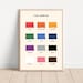 Spanish Educational Posters Set,nursery Print Art for Spanish Children ...