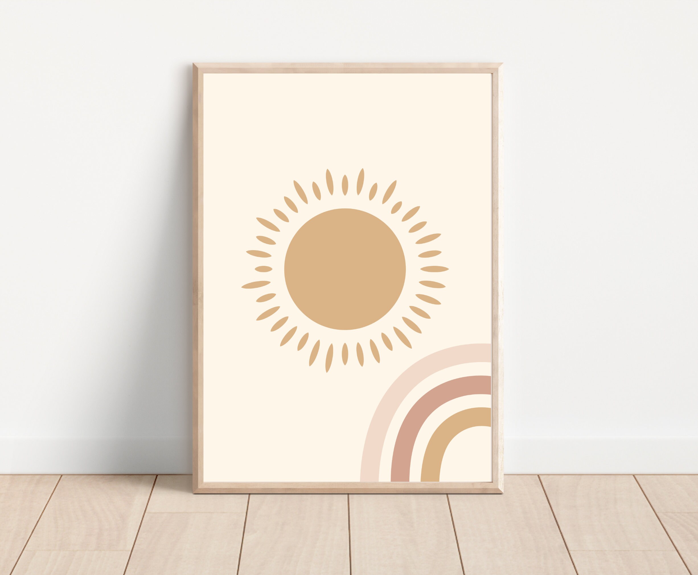 Boho Rainbow Decor 3 Set for Kids Playroom Decor. - Etsy