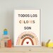 Spanish Classroom Decor for Spanish Teachers,digital Print Set Spanish ...