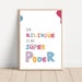 Bilingual Superpower Poster: Spanish Nursery Decor (digital Download ...