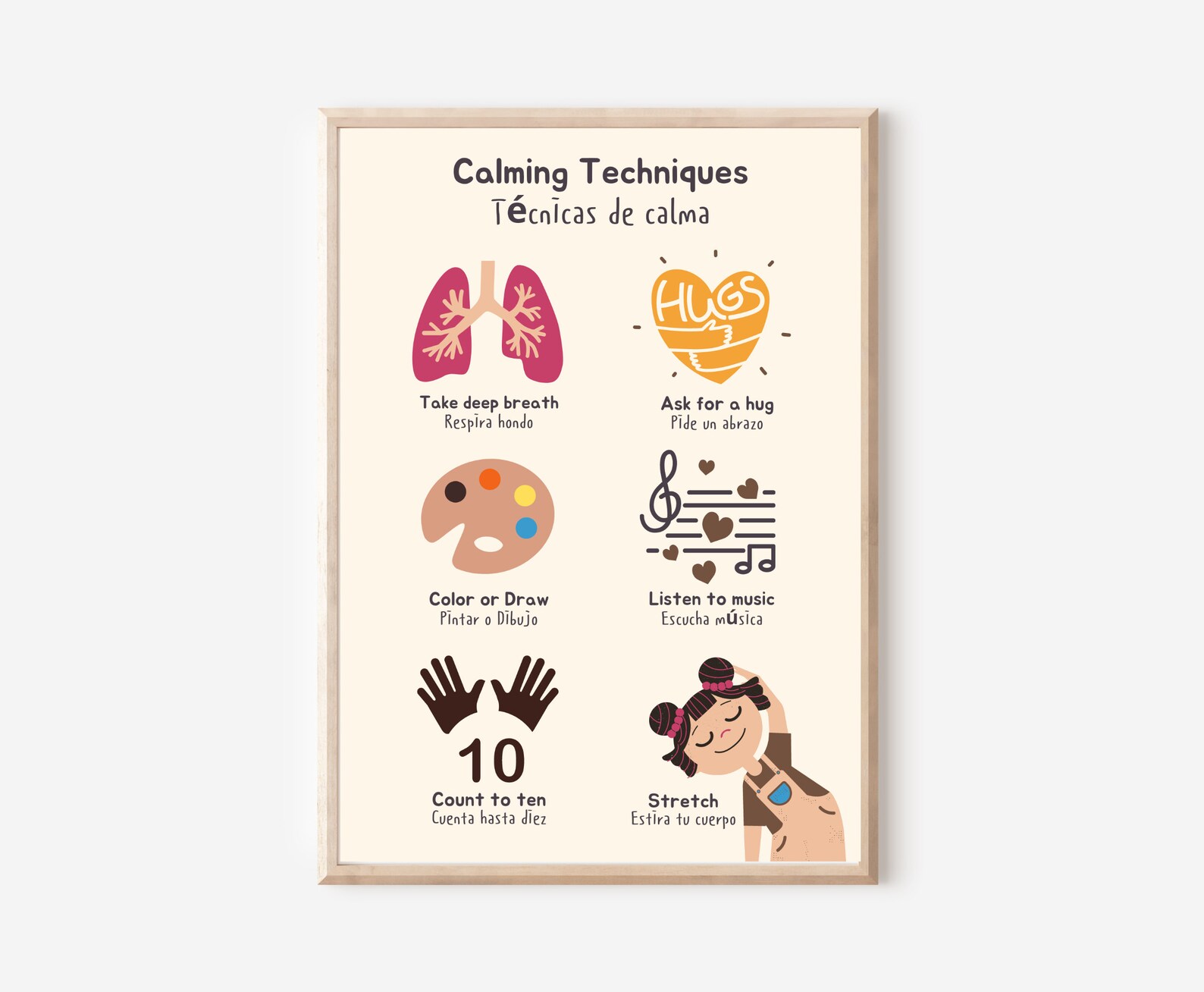 Set of 3 Calm Down Corner Kit for Spanish Kids Printable - Etsy