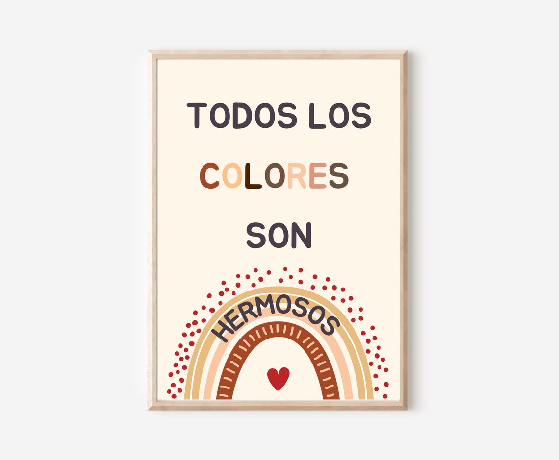 Spanish Classroom Decor for Spanish Teachersdigital Print Set - Etsy