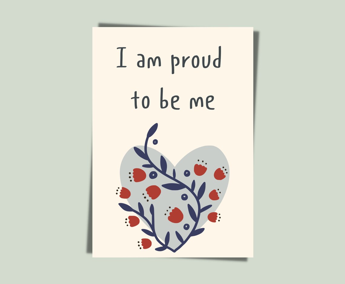 Rainbow Boho Affirmation Cards for Kids Printable Positive | Etsy