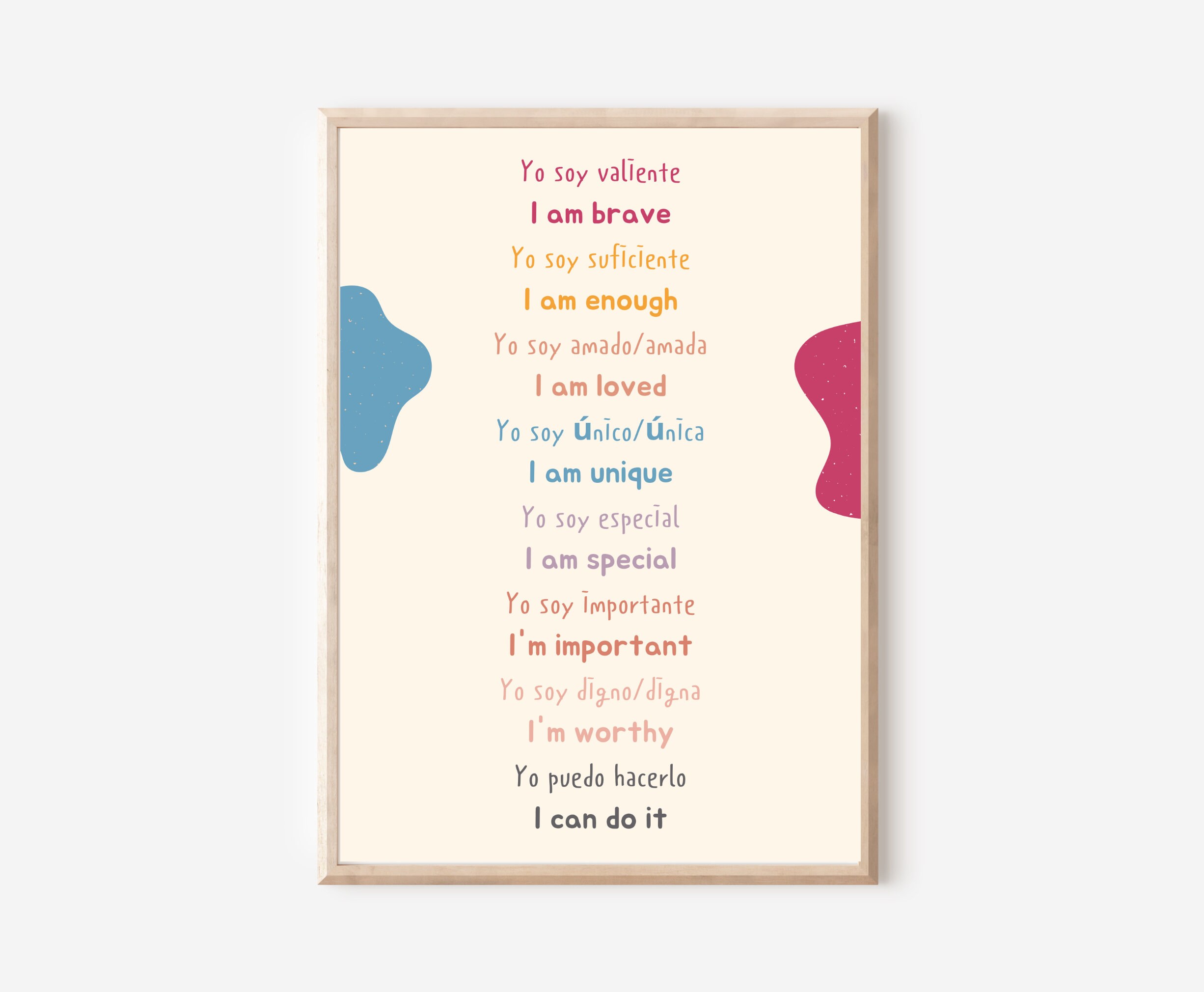 Set of 3 Calm Down Corner Kit for Spanish Kids Printable - Etsy