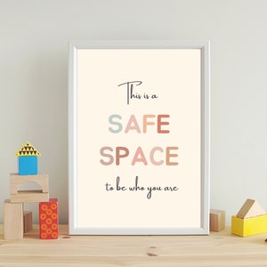 School Counselor Poster Sign, Mental Health, Therapist Office Decor ...