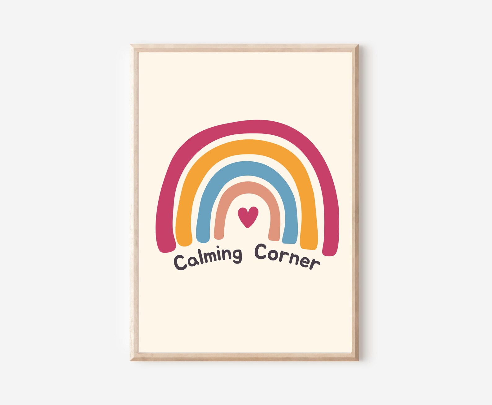 Calm Corner Sign for Classroom Decor Printable Calming Corner - Etsy
