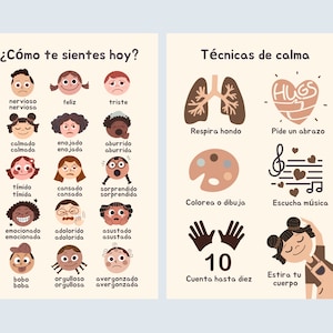 Spanish Educational Poster Set ,spanish Abc,study Materials,spanish ...