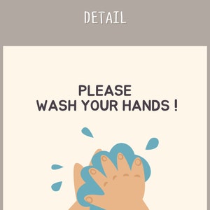 Bilingual Spanish Classroom Decor, Printable Poster, Wash Your Hands ...